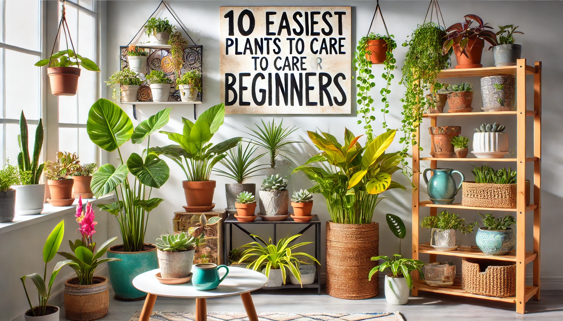 The 10 Easiest Plants to Care for Beginners – homeyourgarden.com